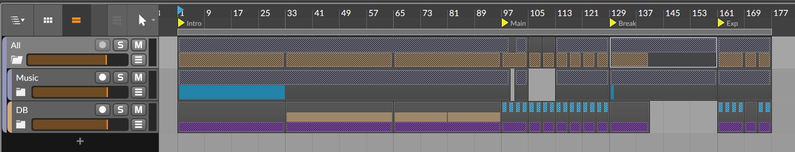 What if bitwig had an arrangement track in the bottom : r/Bitwig